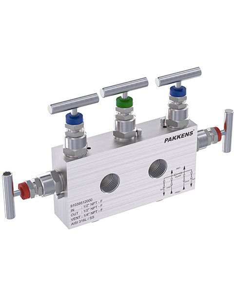 PAKKENS | Pressure Accessories | MP5092 / 5 Way Manifold